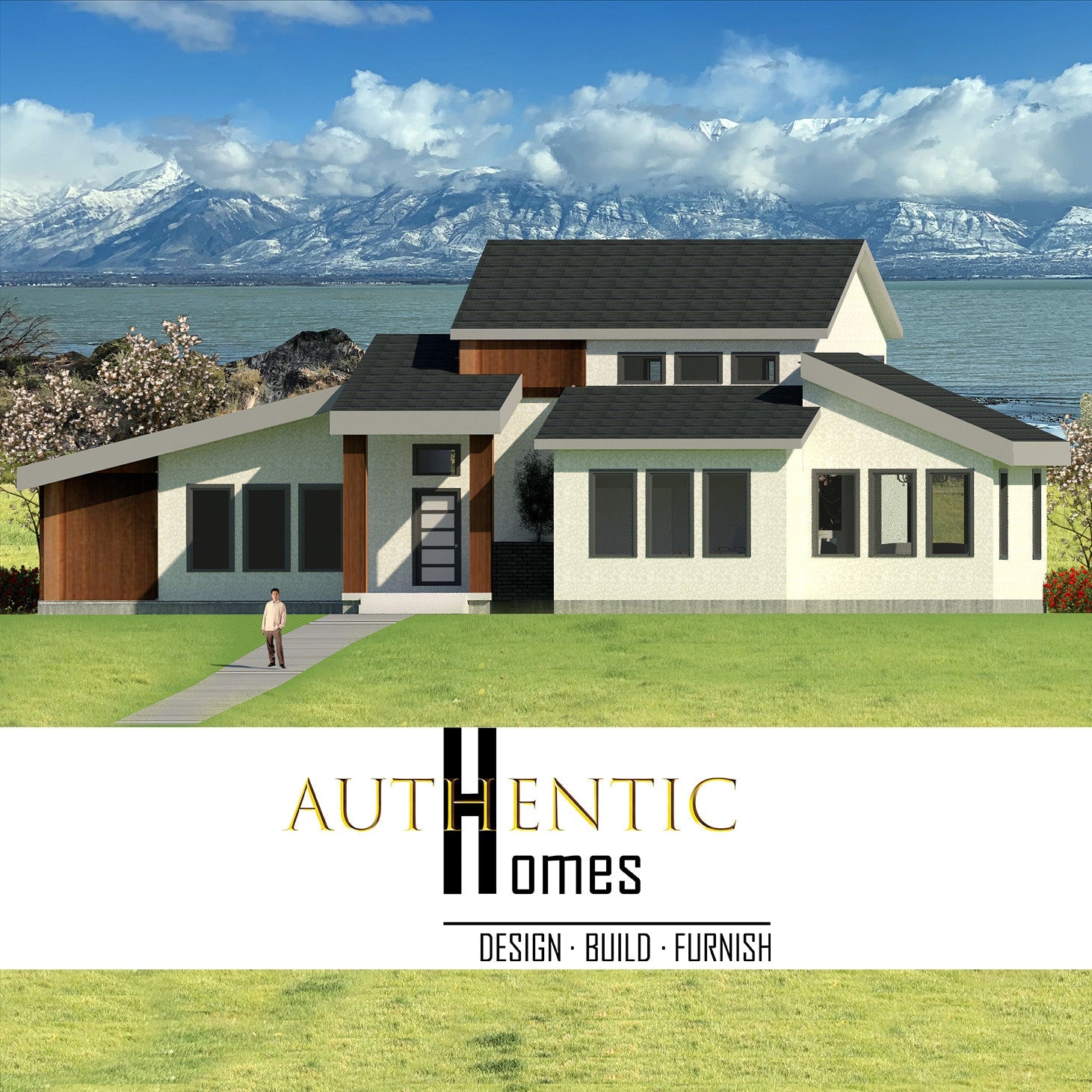 Authentic Homes - MODERN COLLECTION stock house plans