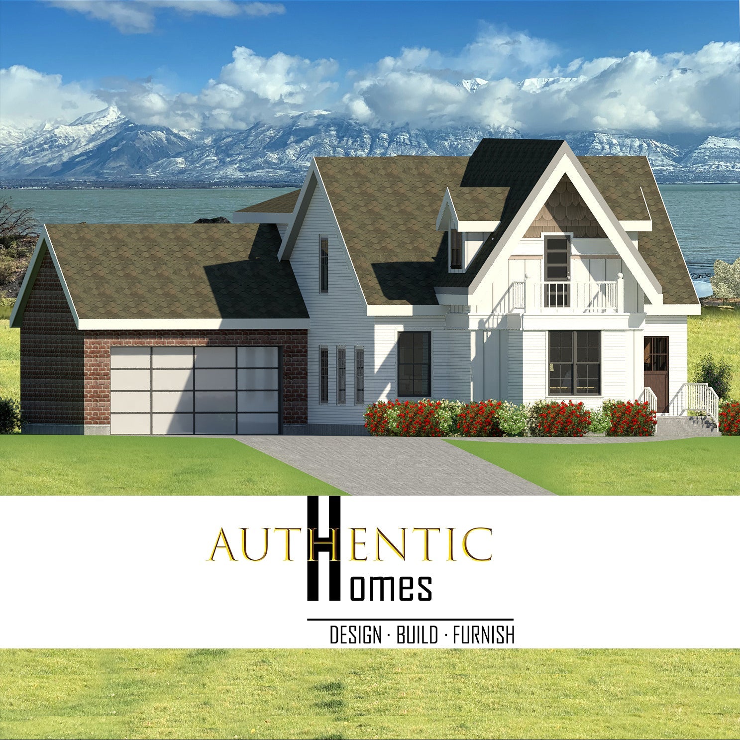 Authentic Homes - VICTORIAN COLLECTION custom house plans in Utah.