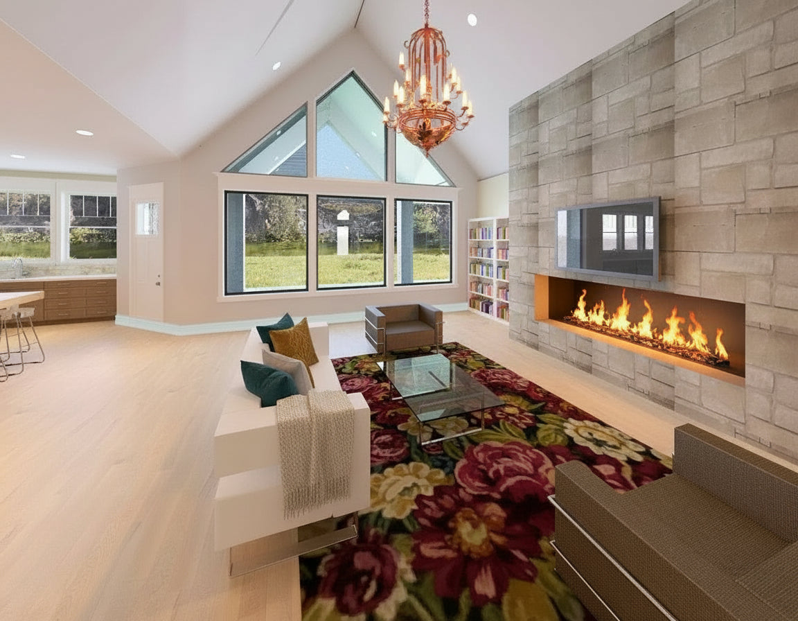 Authentic Homes - Cottage house plan with vaulted ceiling